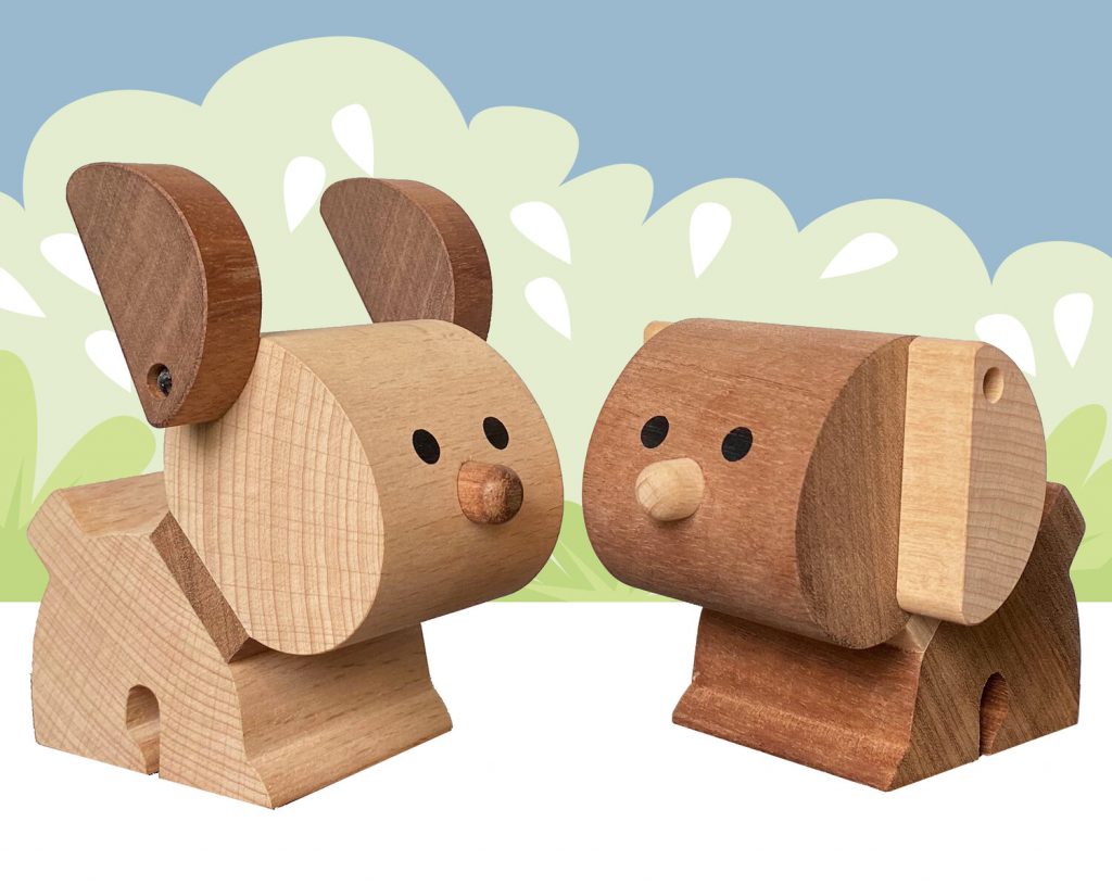 Meet Emmy! The Wooden Toy Dog Kids Will Love