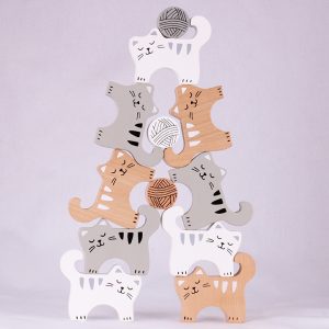 Stack-a-Cats - zooModern Handmade Playful Objects